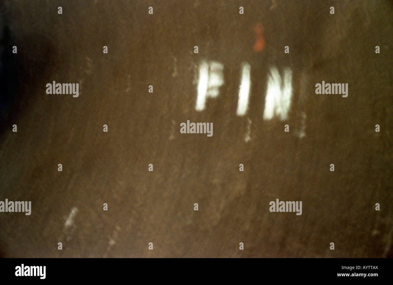 Stenciled text hi-res stock photography and images - Alamy