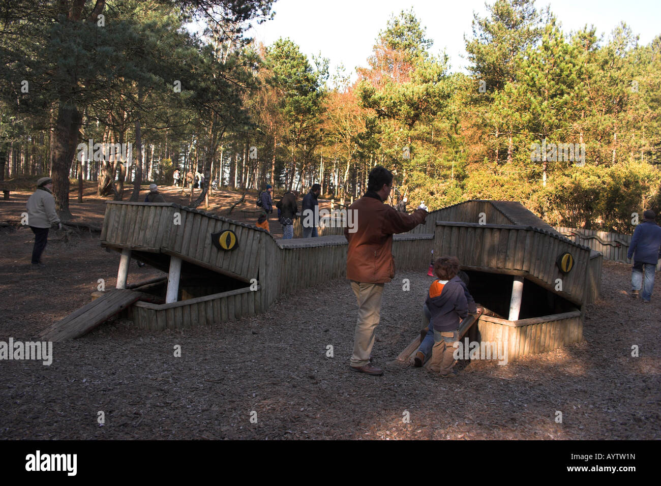 Moors Valley Country Park & Forest Stock Photo - Alamy