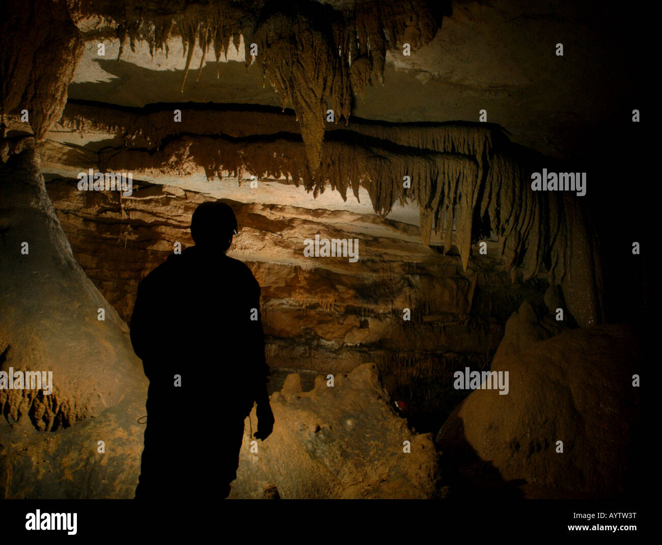 caver spelunker, kentucky Stock Photo - Alamy