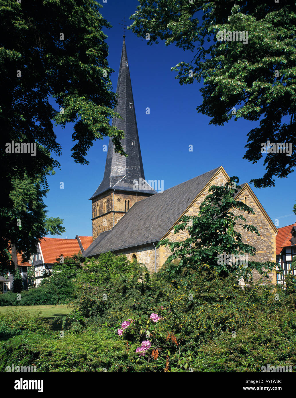 Apostelkirche in Guetersloh, Ostwestfalen, Nordrhein-Westfalen Stock ...