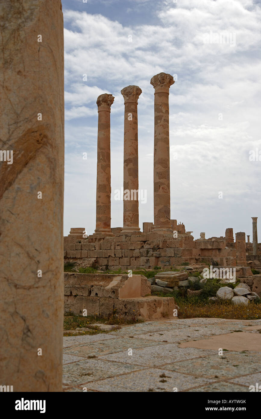 The Ancient Roman City of Sabratha, Libya Stock Photo - Alamy