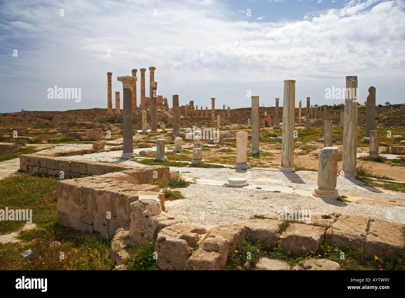 The Ancient Roman City of Sabratha, Libya Stock Photo - Alamy