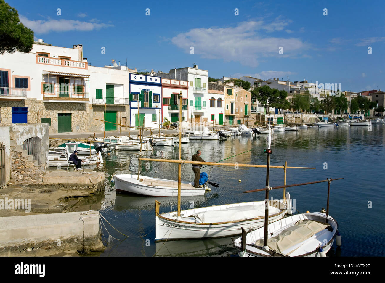Porto Colom.Mallorca Island.Spain Stock Photo - Alamy