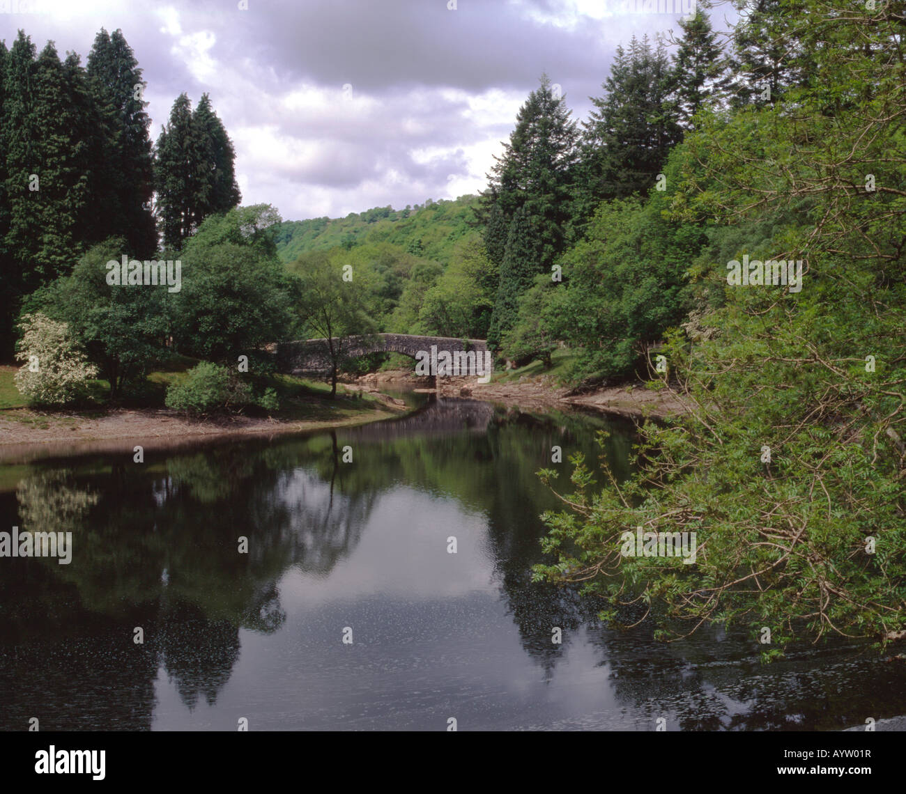Garreg-ddu reservoir, Elan Valley, Powys, Wales UK Stock Photo - Alamy