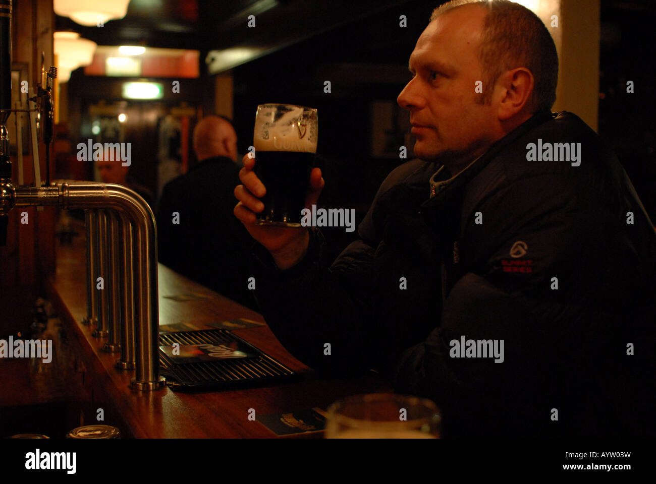 Guinness drinker hi-res stock photography and images - Alamy