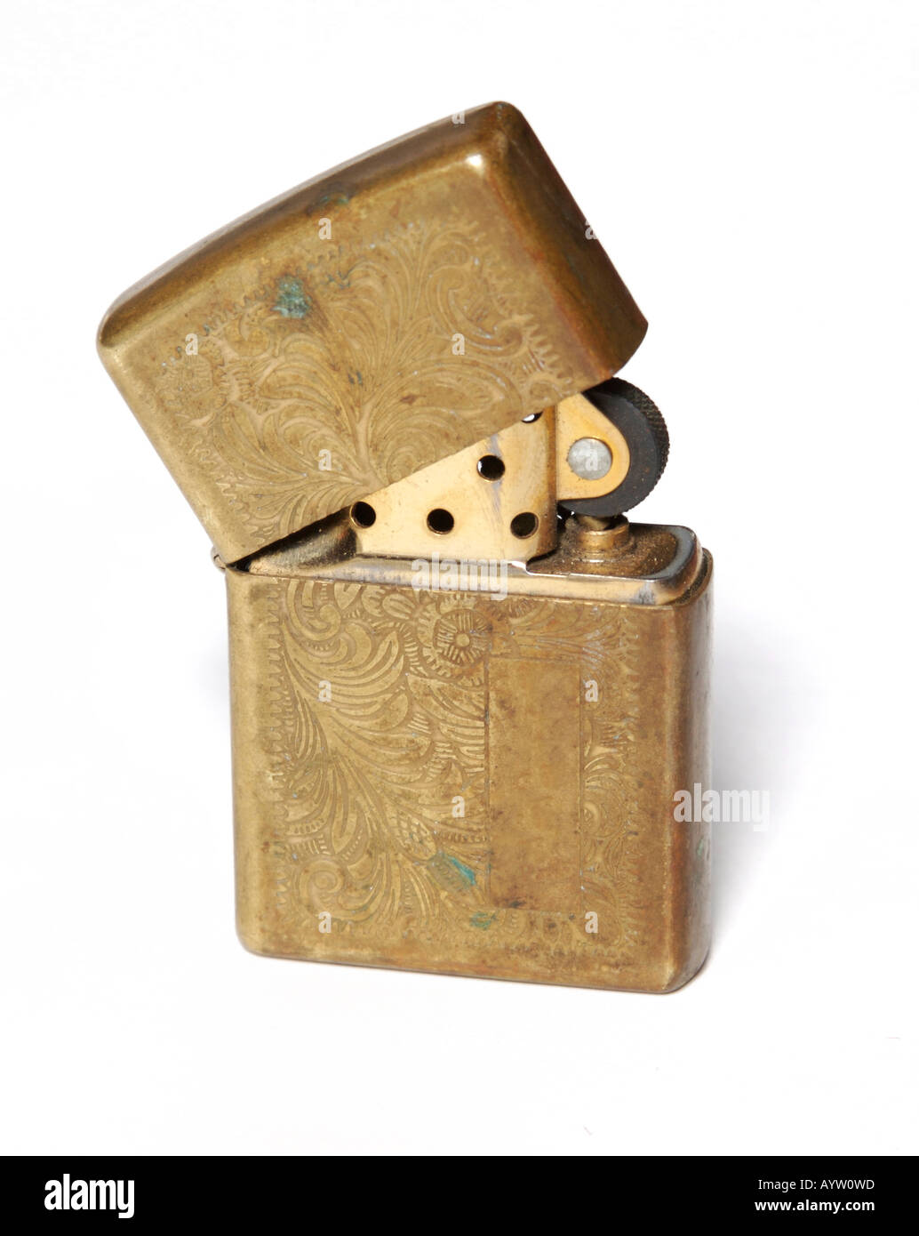 brass zippo lighter opening Stock Photo - Alamy