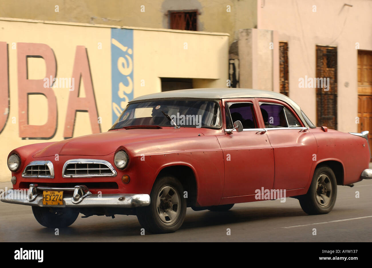 Old fashioned car moving on hi-res stock photography and images - Alamy