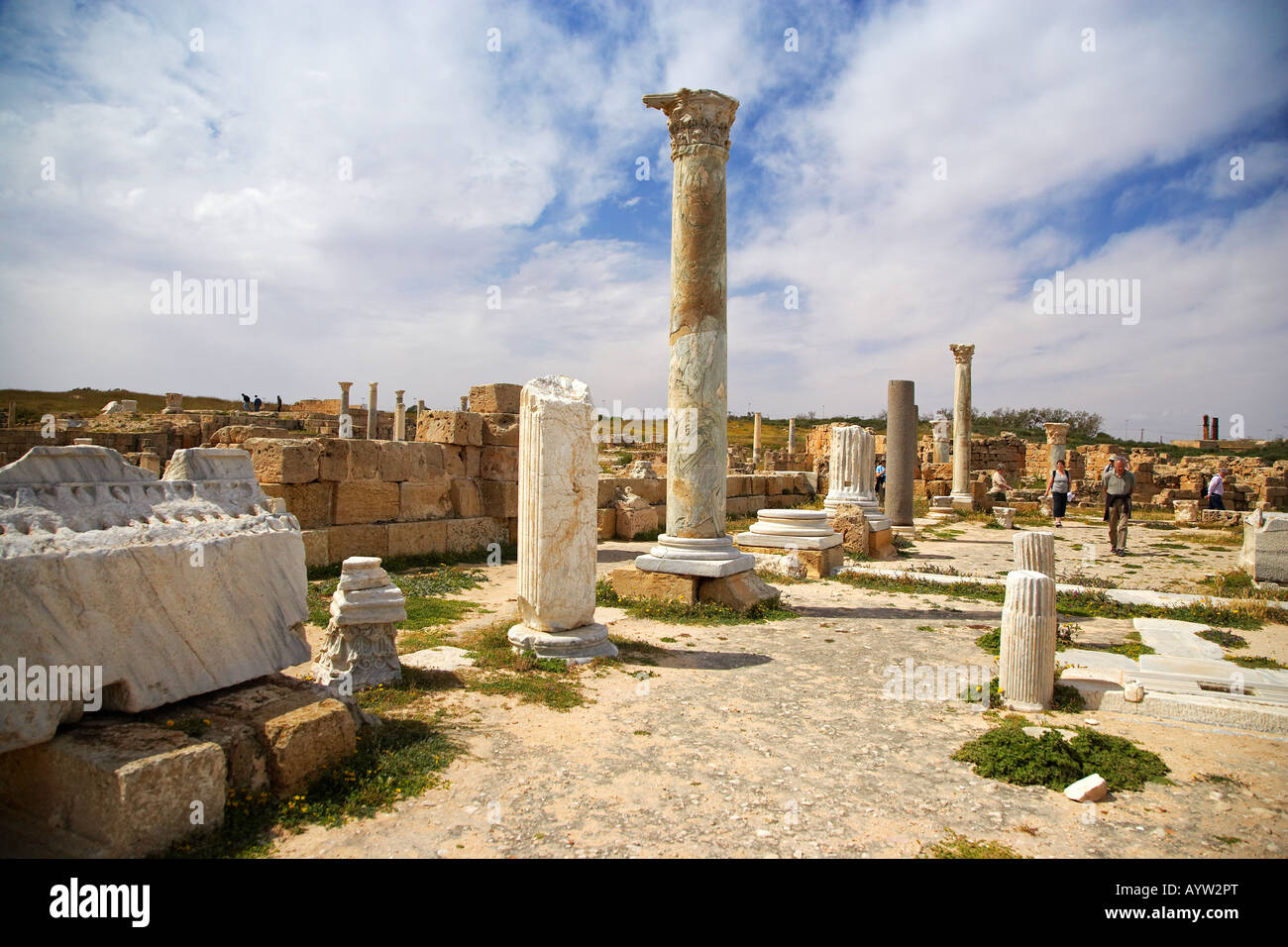 The Ancient Roman City of Sabratha, Libya Stock Photo - Alamy