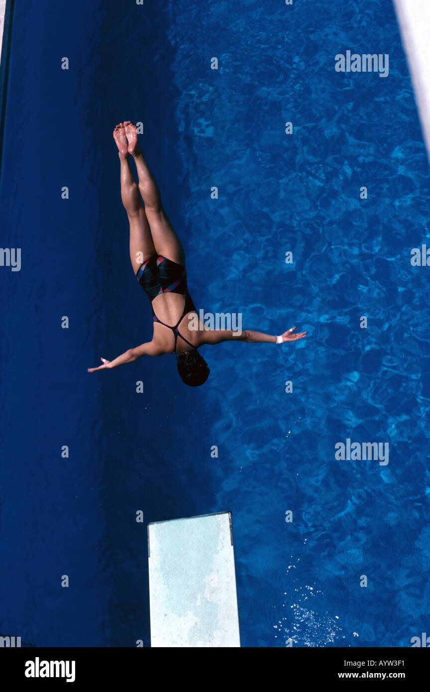 Diving professional diving board hi-res stock photography and images ...