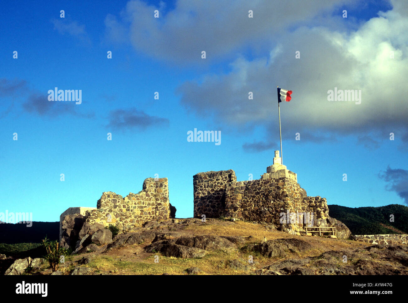 Fort de marigot hi-res stock photography and images - Alamy