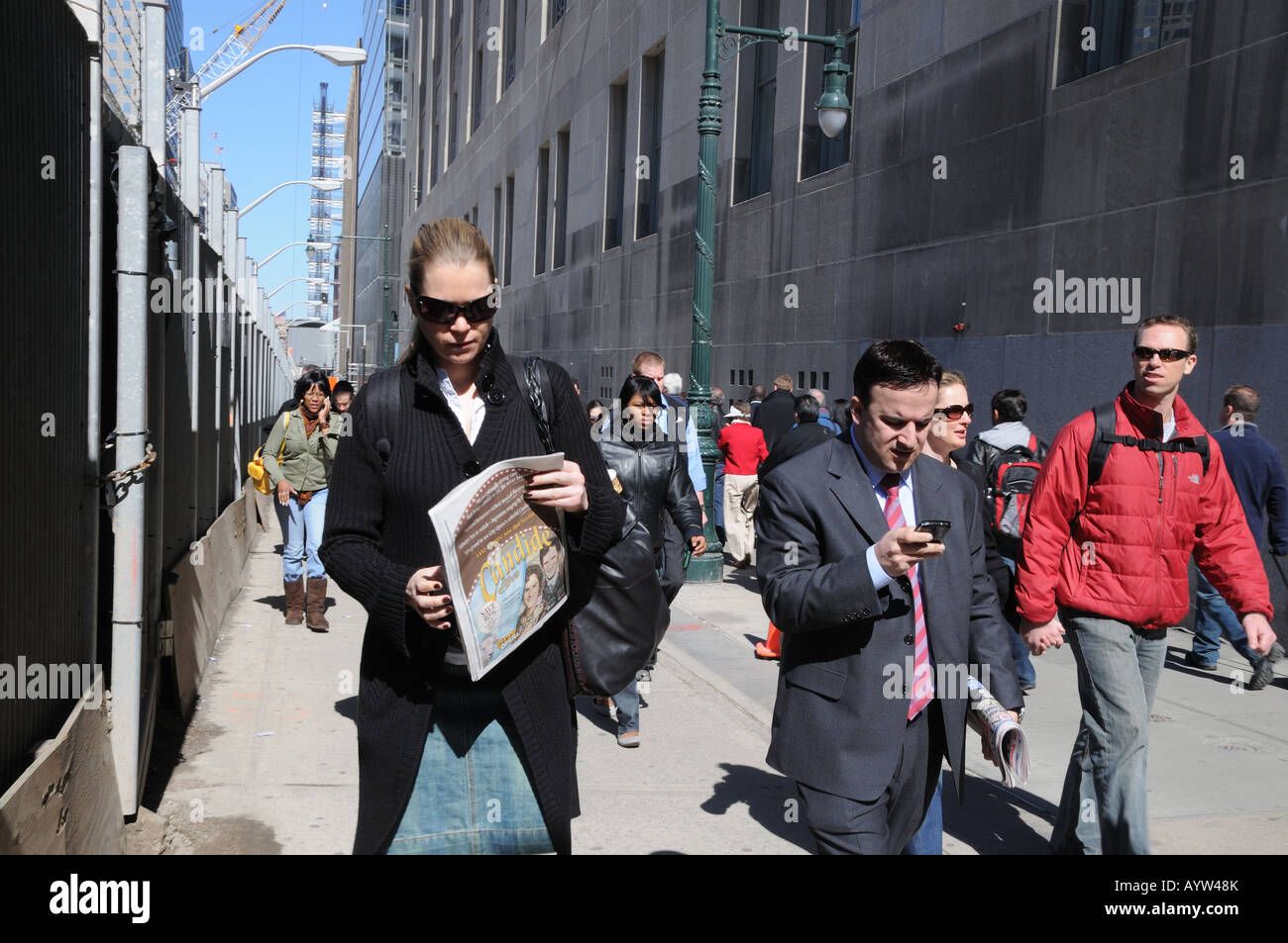 New york city workers hi-res stock photography and images - Alamy