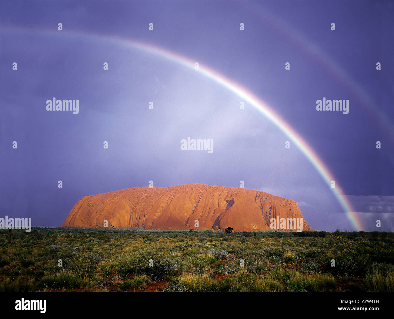 Uluru rain hi-res stock photography and images - Alamy