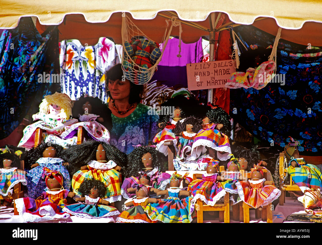 Marigot Market St Martin High Resolution Stock Photography and Images ...