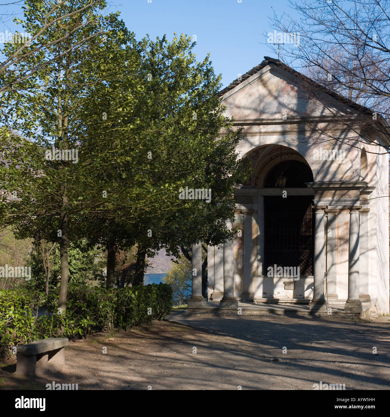 Sacro Monte, Lake Orta, Italy Stock Photo - Alamy