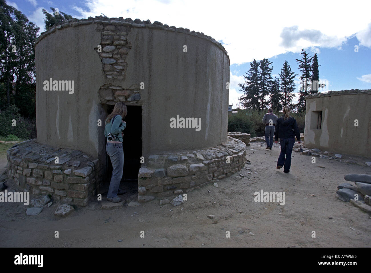 Neolithic settlement of choirokoitia hi-res stock photography and ...