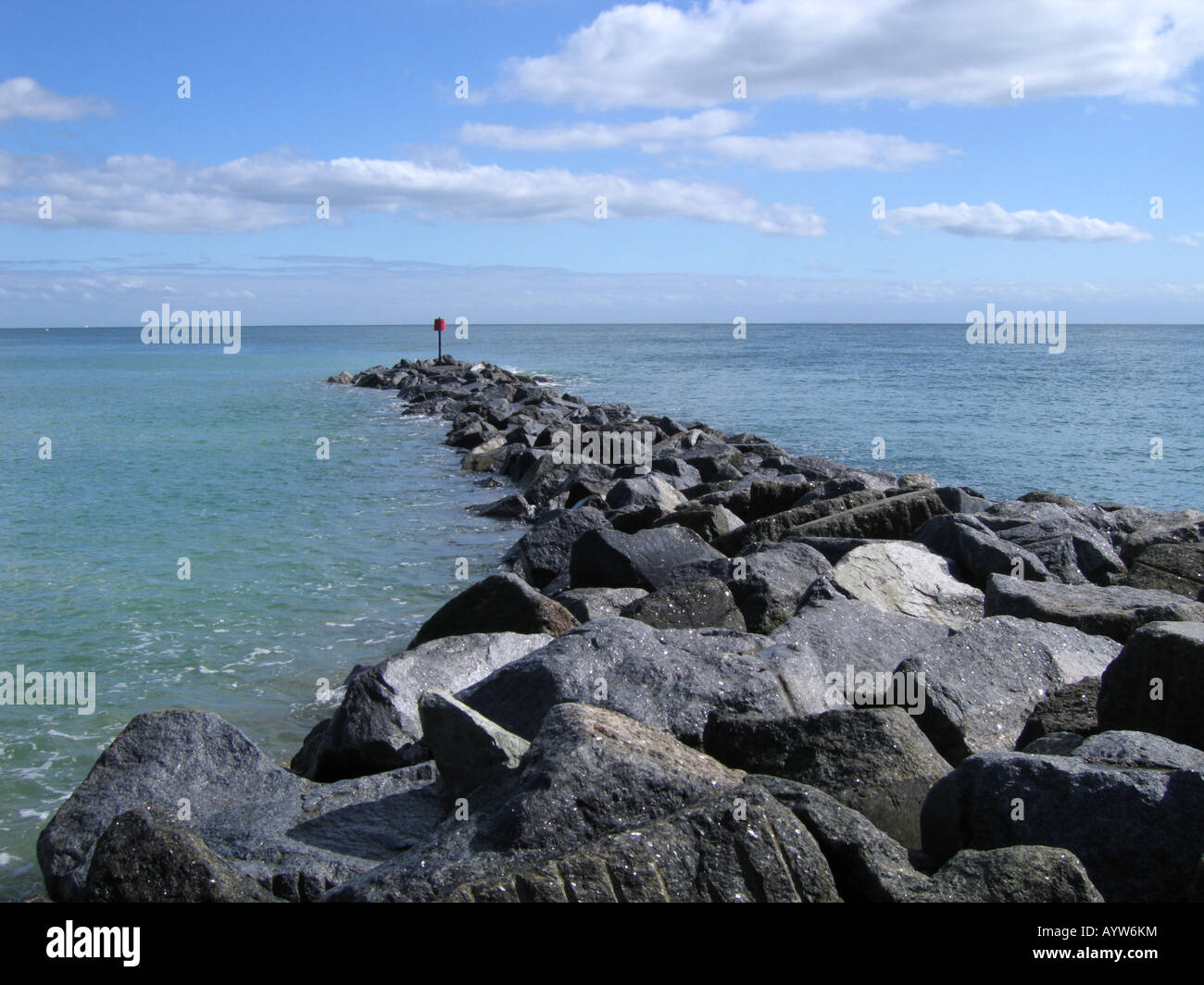 Modern coastal defence at Folkestone Kent England UK Stock Photo - Alamy