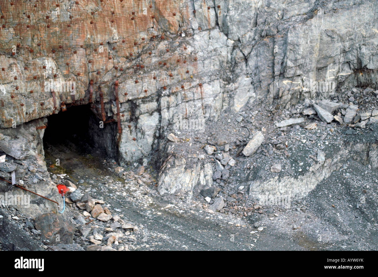 old Giant gold mine, Yellowknife, Northwest Territories, Canada Stock ...