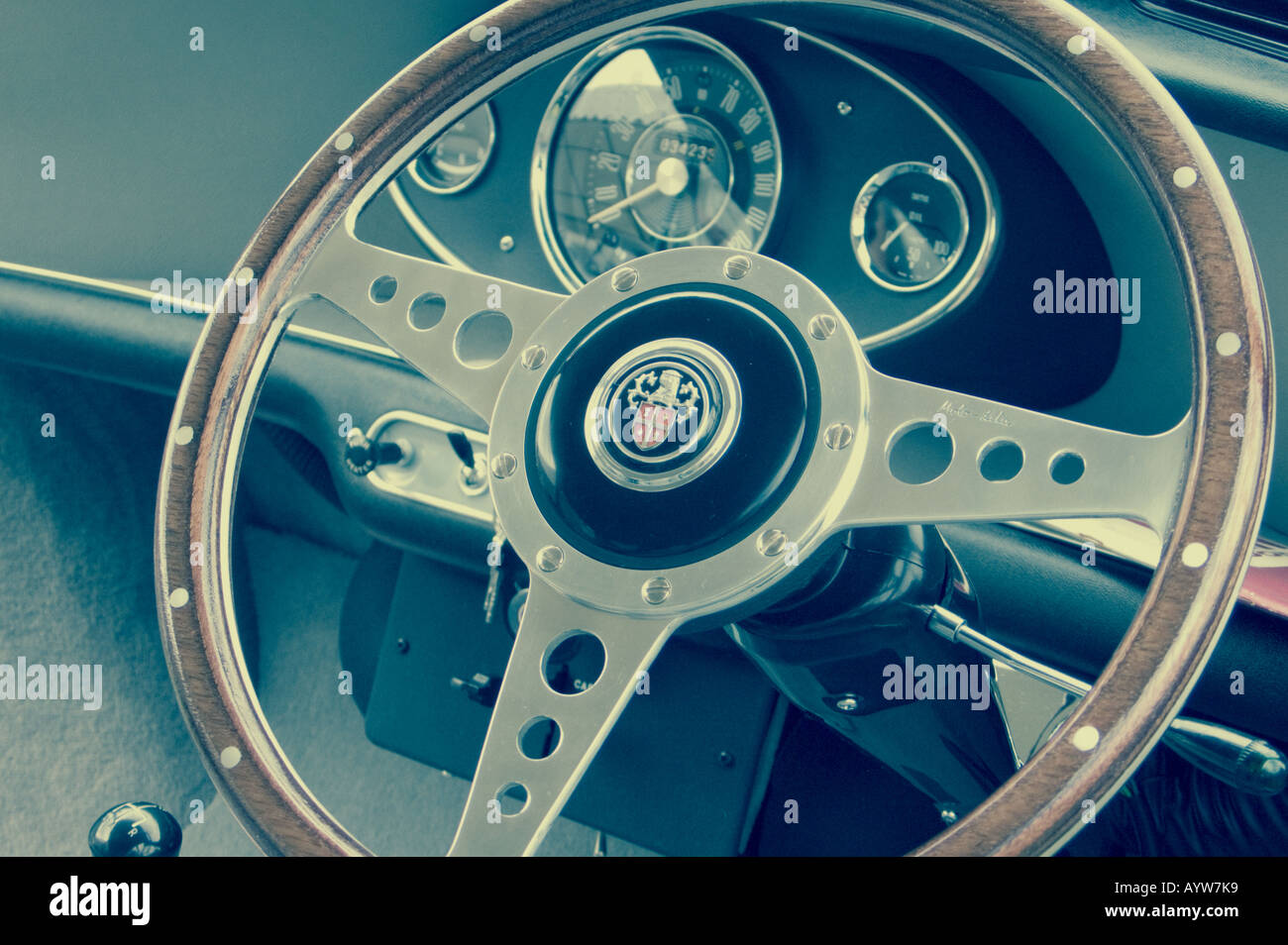 Original mini steering wheel Stock Photo - Alamy