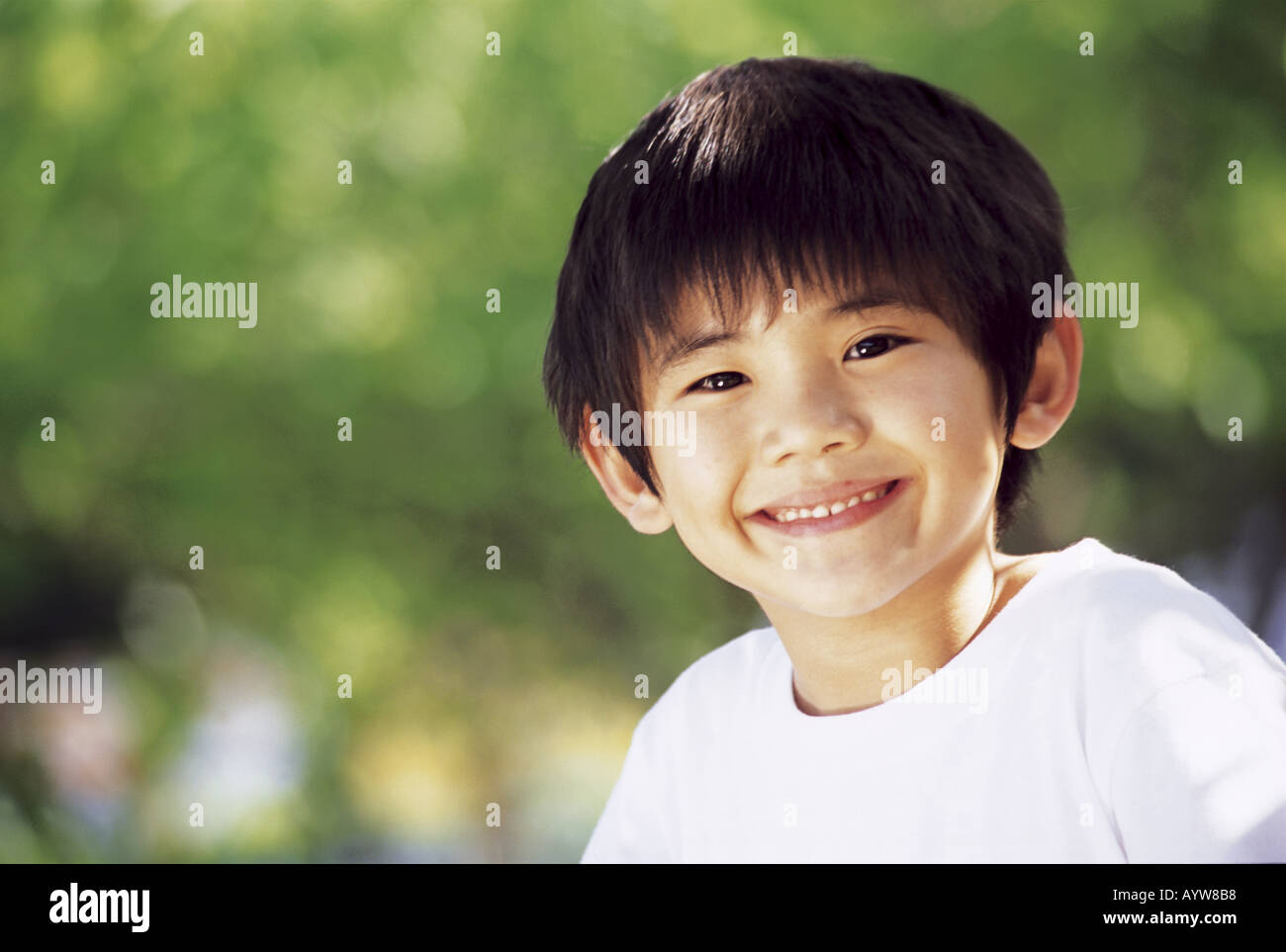 Face of smiling boy Stock Photo - Alamy