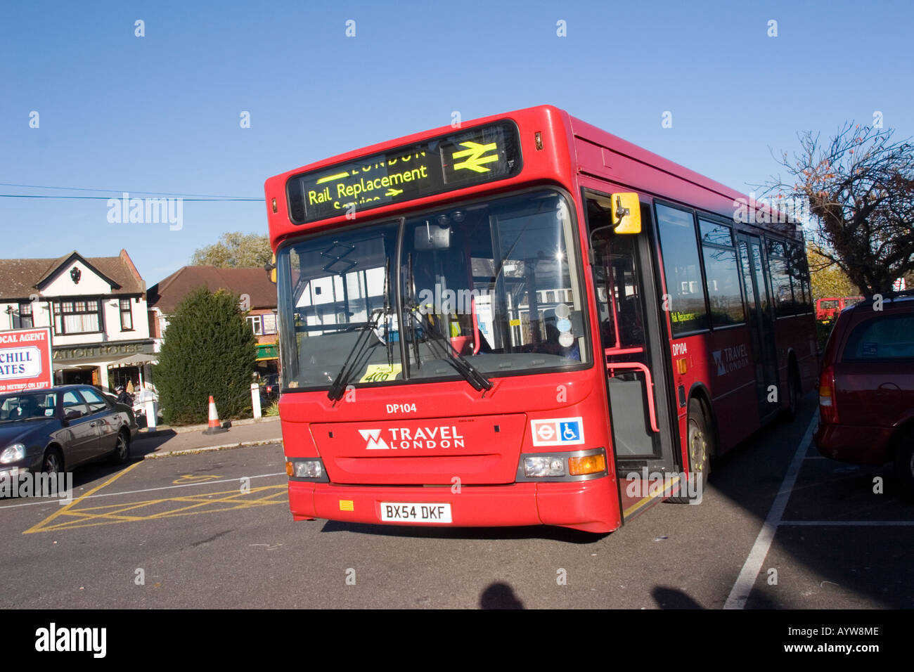 Rail replacement bus hi-res stock photography and images - Alamy