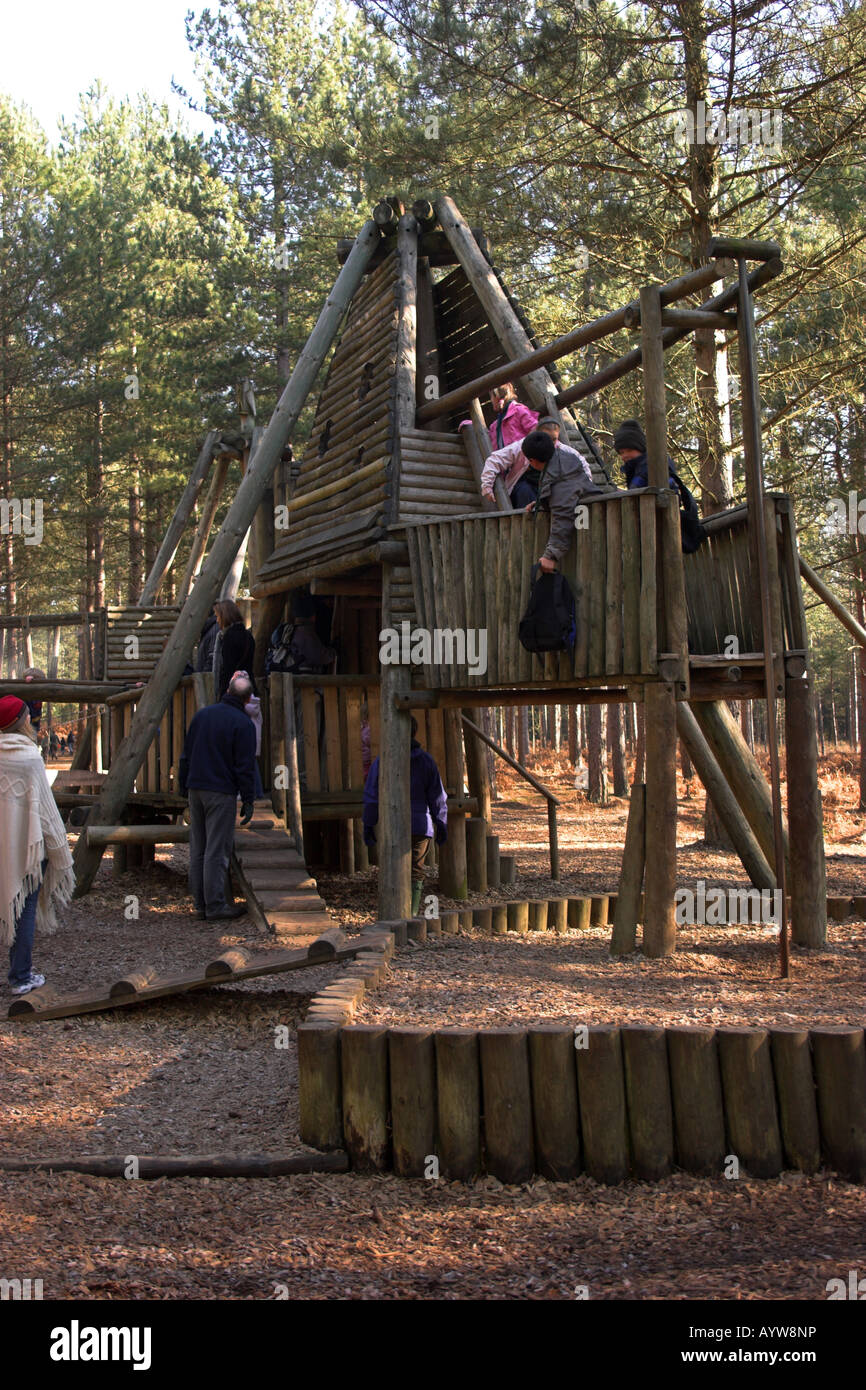 Moors Valley Country Park & Forest Stock Photo - Alamy