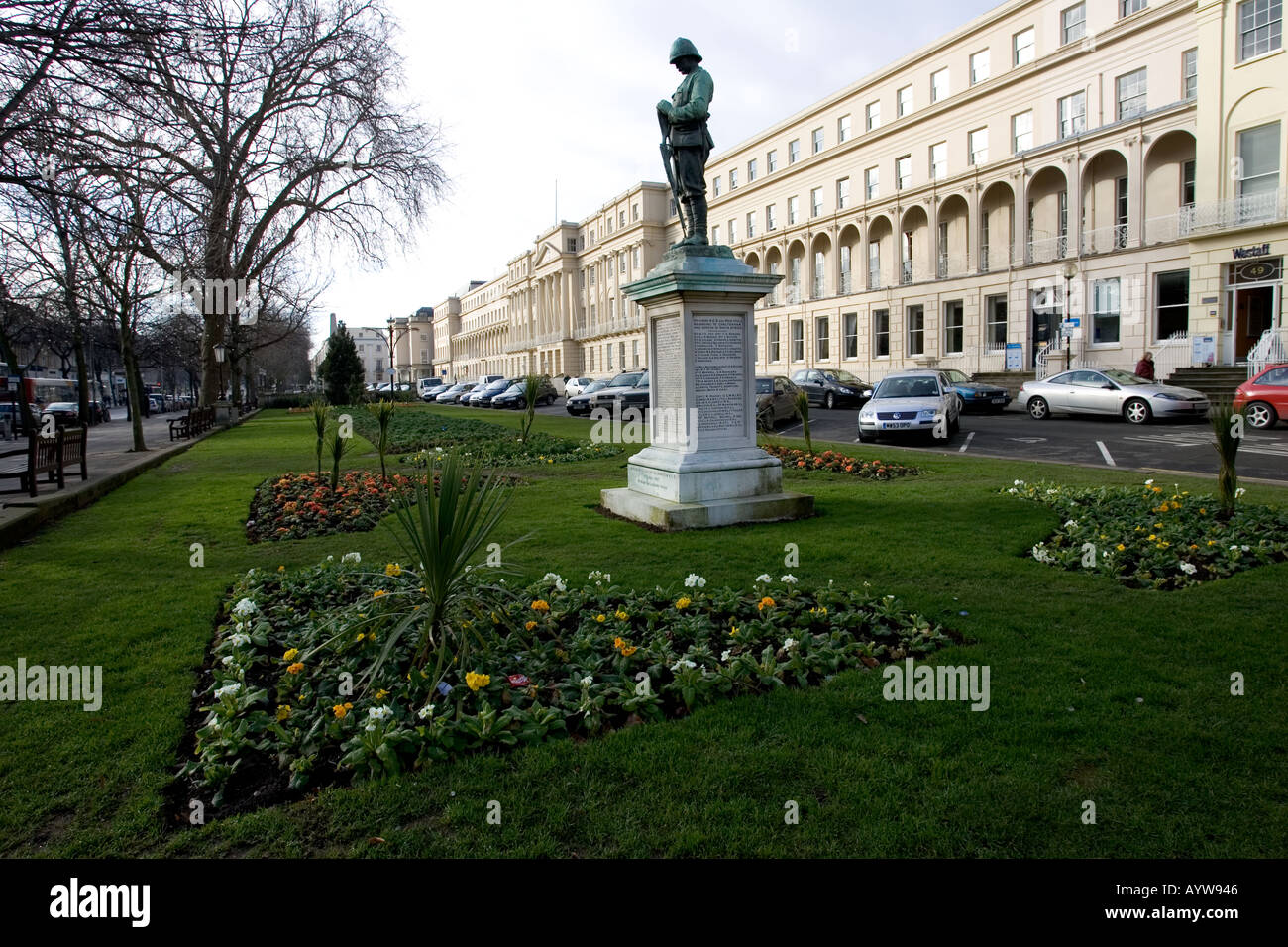Regency style Municipal offices and gardens South Africa memorial in ...