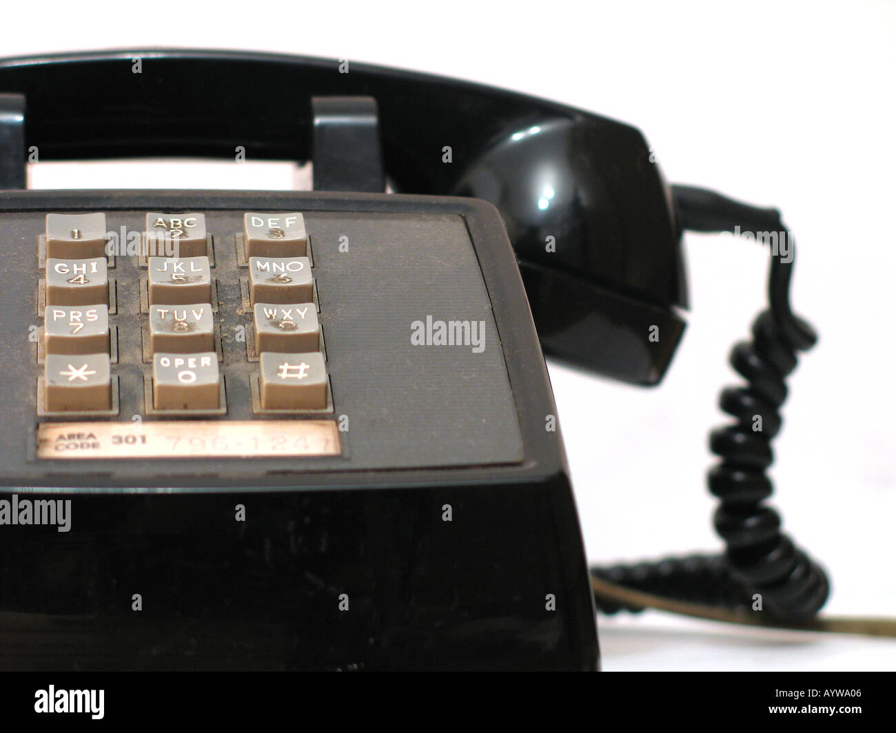 Dial pad old telephone hi-res stock photography and images - Alamy
