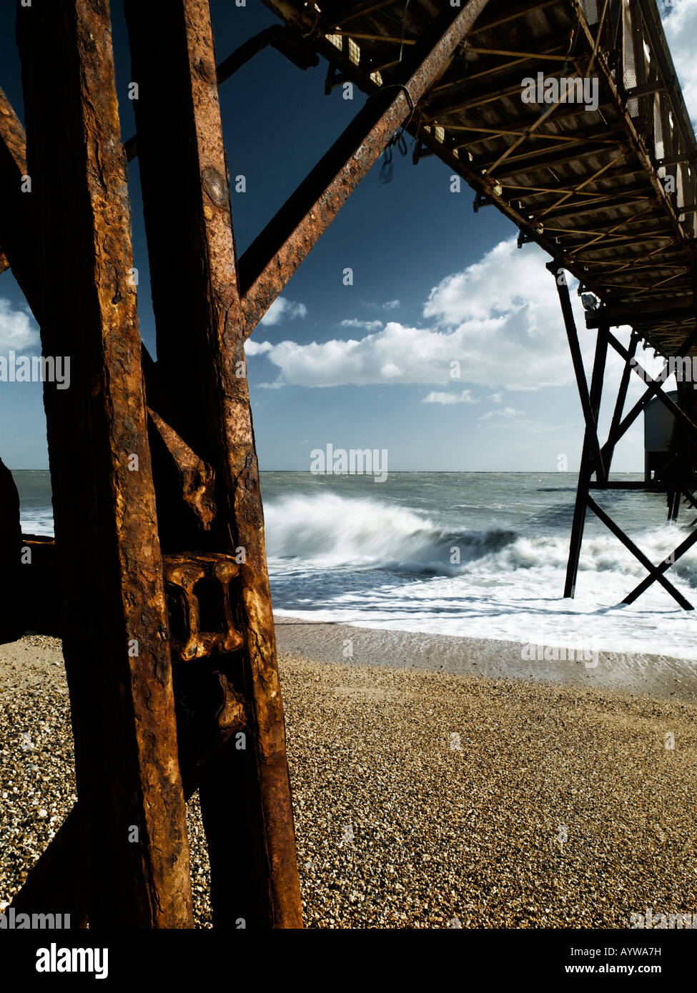 Corrosion steelgirder pier hi-res stock photography and images - Alamy