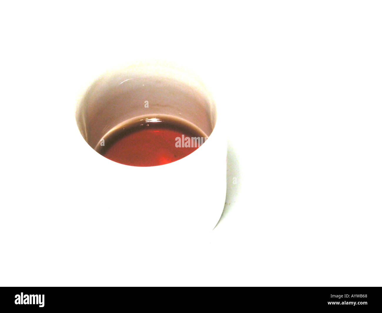 Cup of tea cut out ilusion tea white tea time hi-res stock photography ...