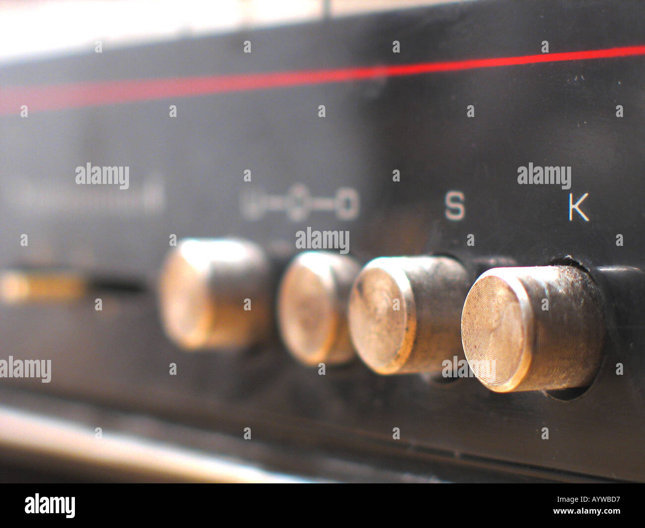 close up of polish UNITRA radio from 70's Stock Photo - Alamy