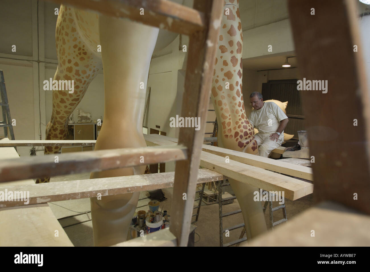 The burning giraffe hi-res stock photography and images - Alamy