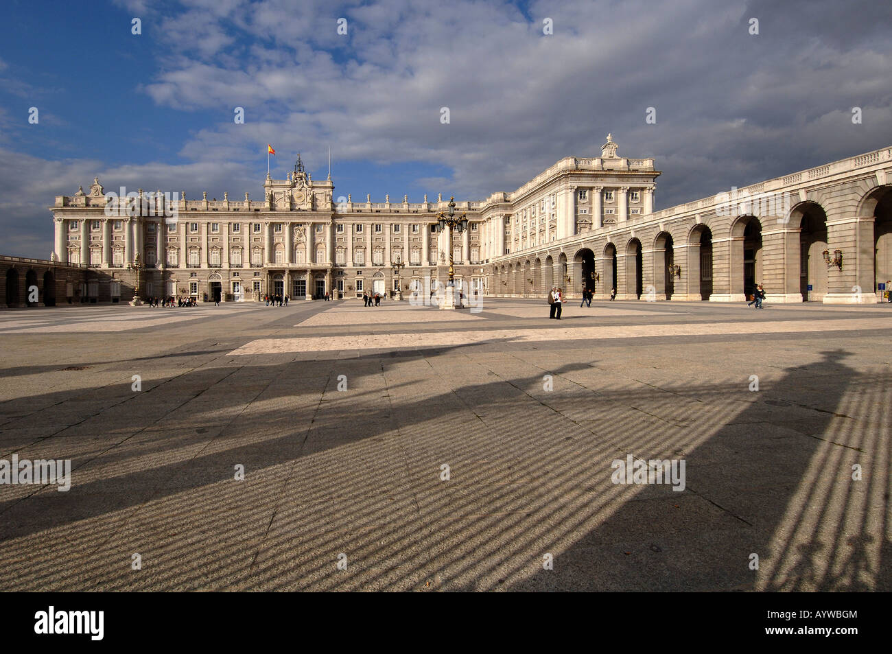 Palacio Real Madrid Spain Stock Photo - Alamy