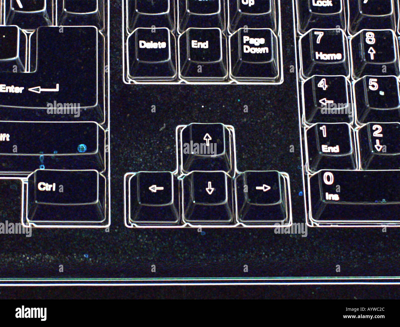 Concept red conceptual black dark computer manipulated navigation hi ...