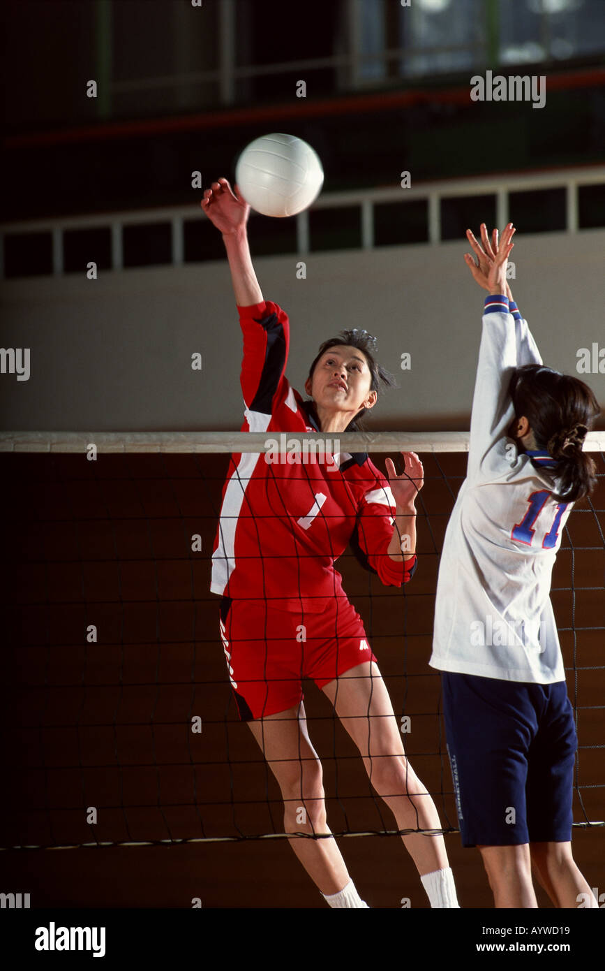Volleyball women inside hi-res stock photography and images - Alamy