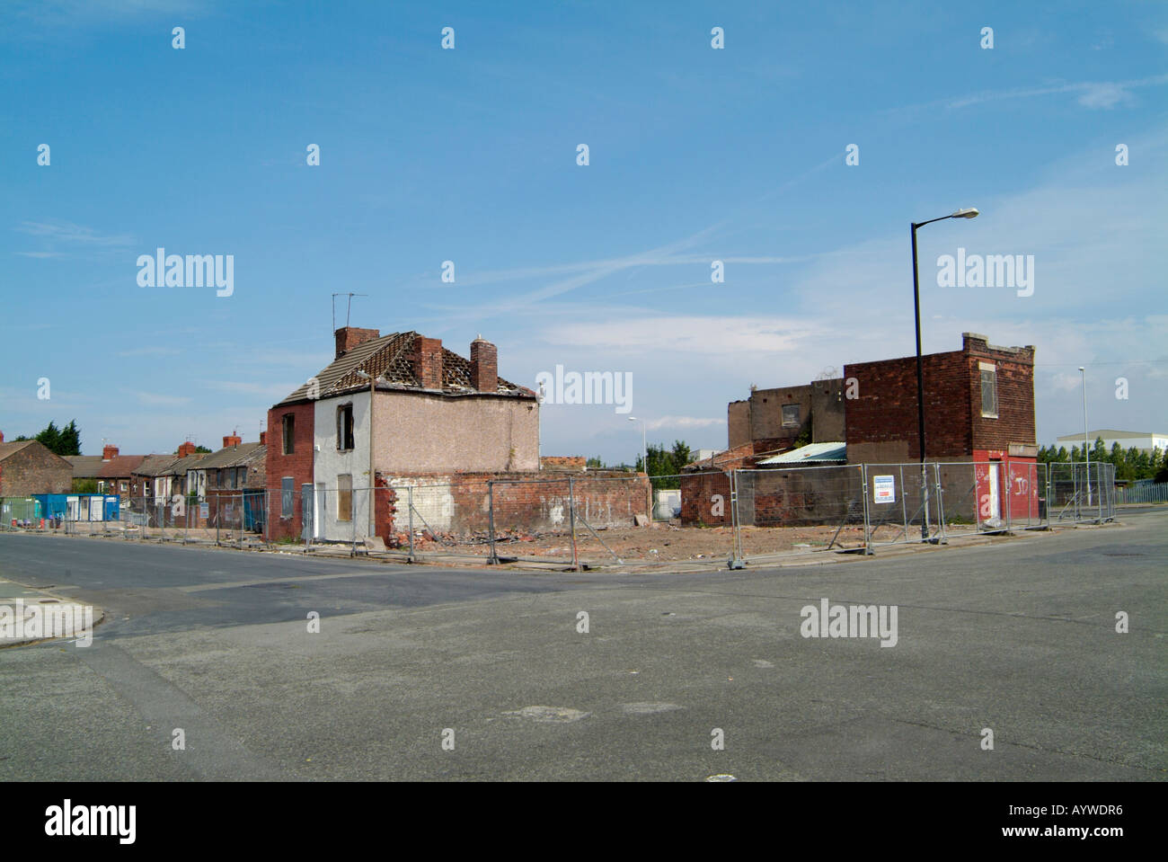 Demolition row terrace houses in hi-res stock photography and images ...