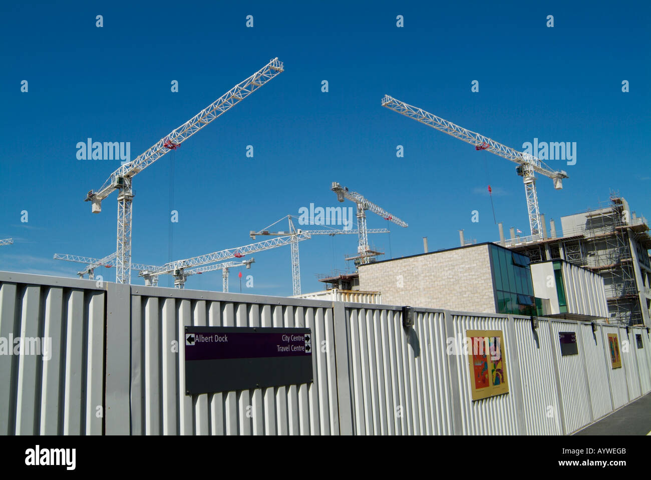 Construction work on the site of the largest shopping mall currently ...