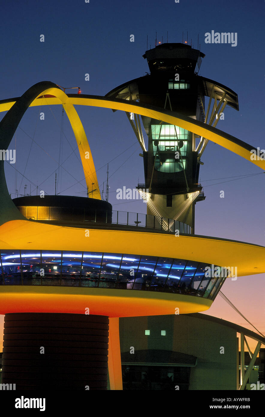 Lax air traffic control tower hi-res stock photography and images - Alamy