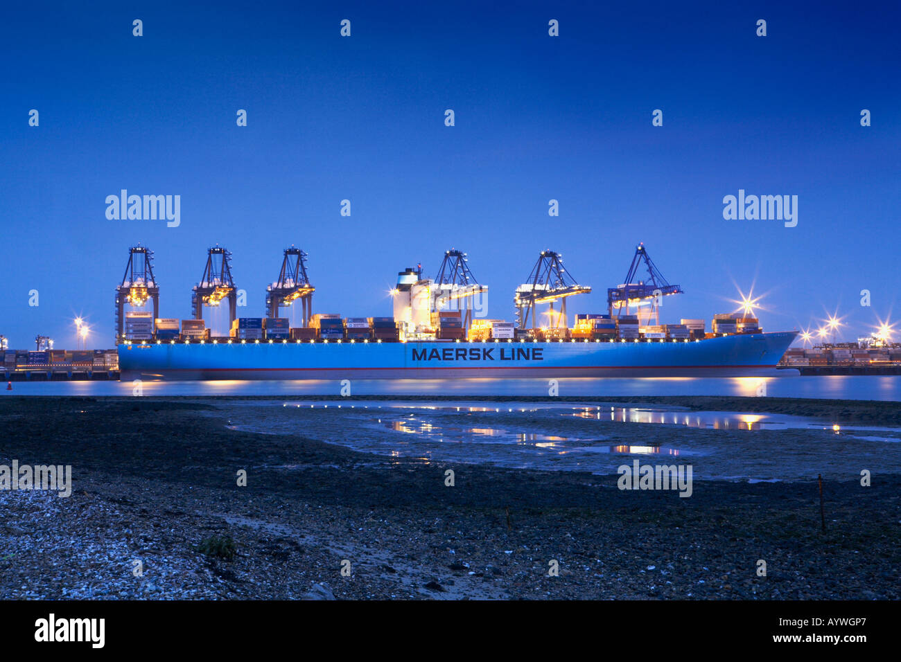 Emma maersk hi-res stock photography and images - Alamy