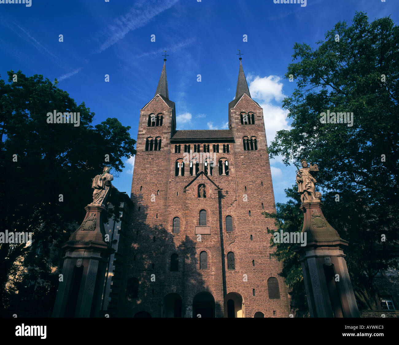 Corvey abbey westwerk hi-res stock photography and images - Alamy