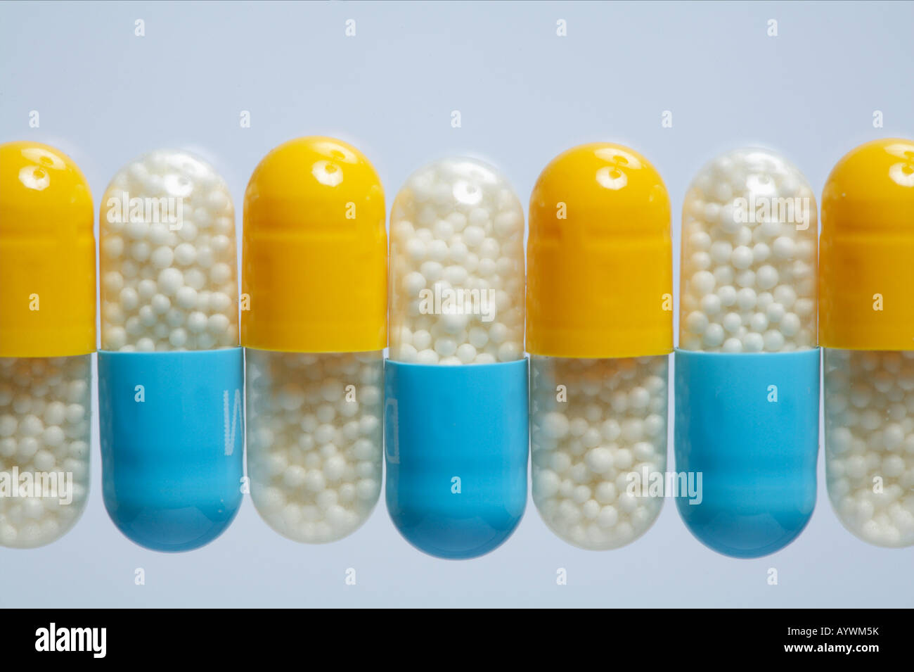 Capsules in row hi-res stock photography and images - Alamy