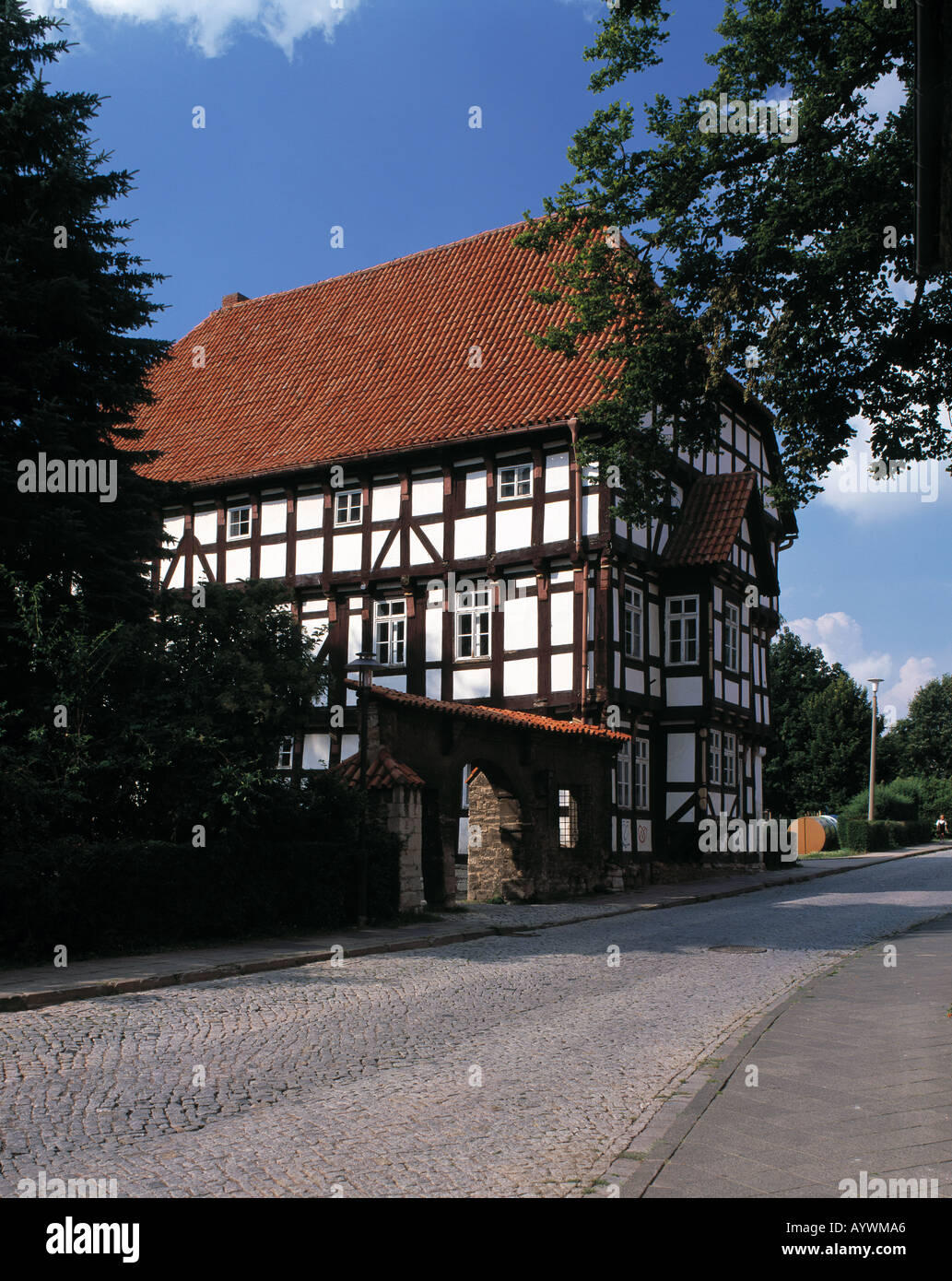 Fachwerkrathaus in Worbis, Leinefelde-Worbis, Ohmgebirge, Eichsfeld ...