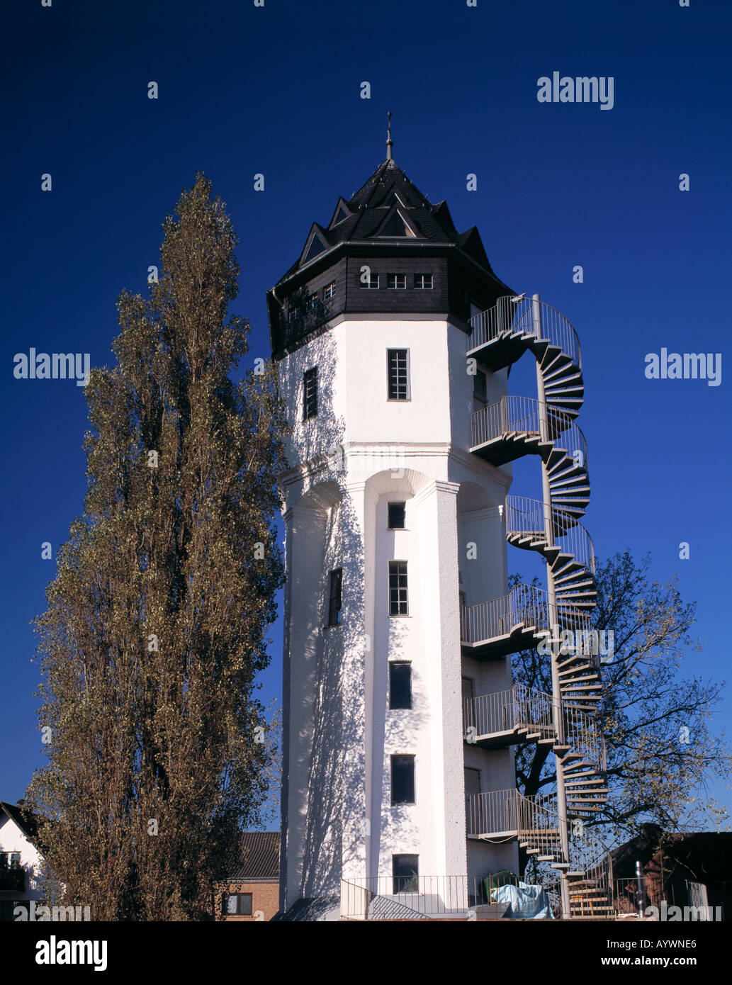 Wasserturm in Bornheim-Roesberg, Rheinland, Naturpark Kottenforst-Ville ...