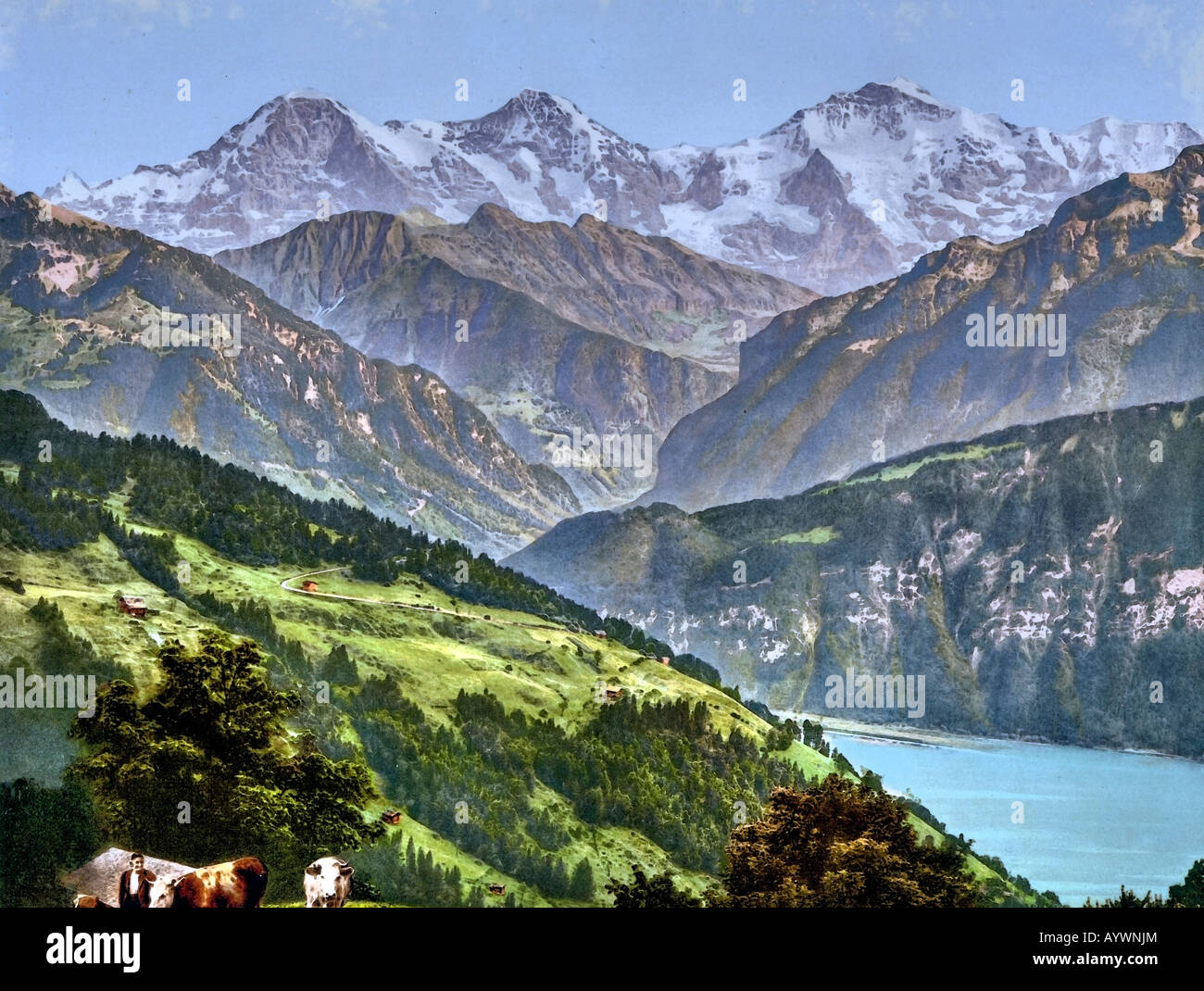 Moench and jungfrau massif hi-res stock photography and images - Alamy