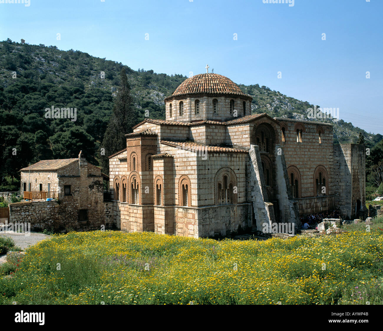 Monasteries of daphni hi-res stock photography and images - Alamy