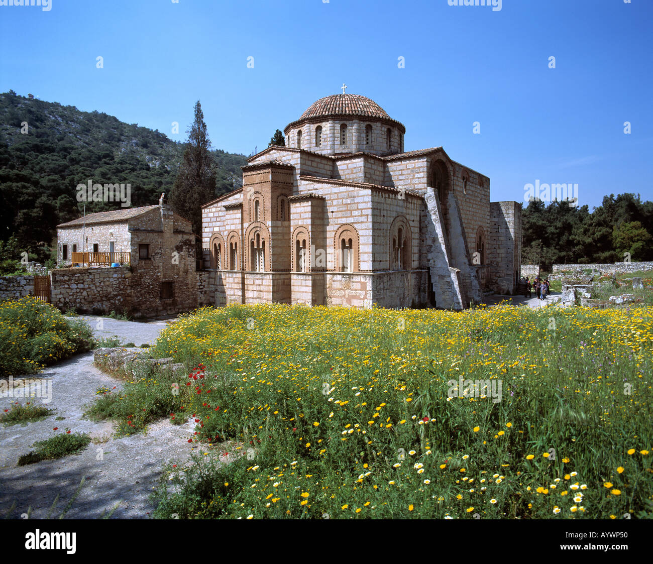Daphni monastery hi-res stock photography and images - Alamy