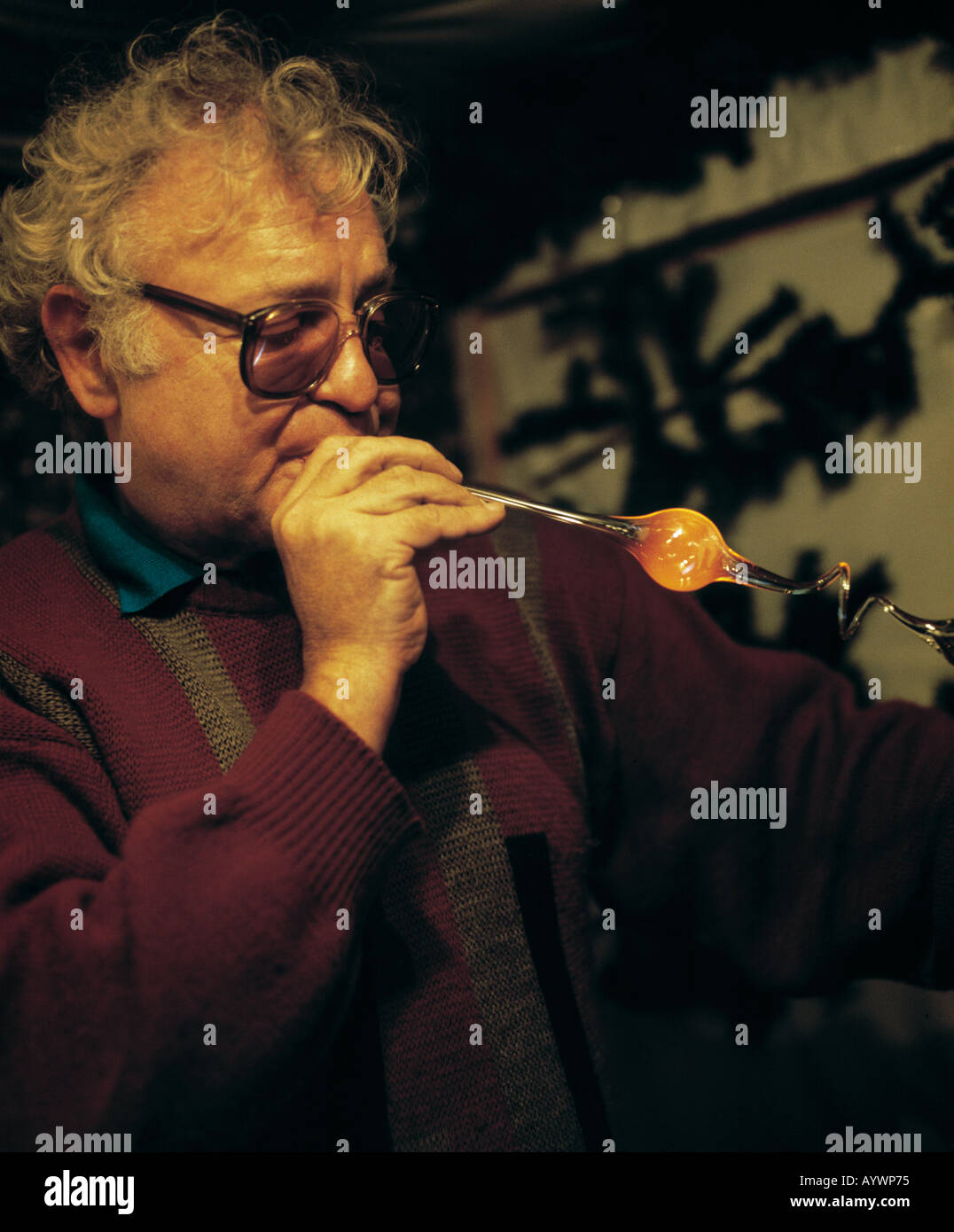 glass blower, profession, trade, craft, workman, business, art, artist ...