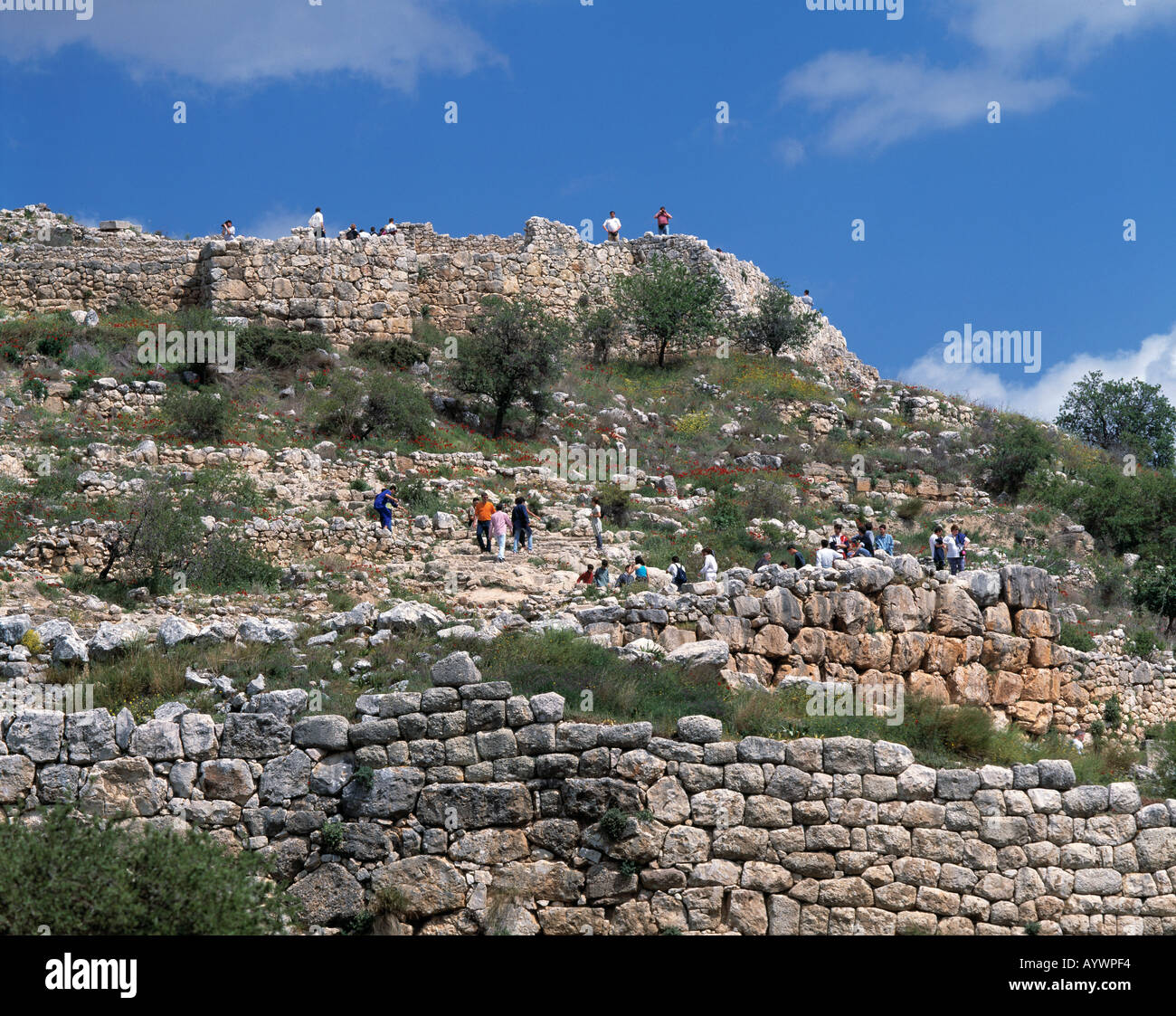 Mykene akropolis hi-res stock photography and images - Alamy