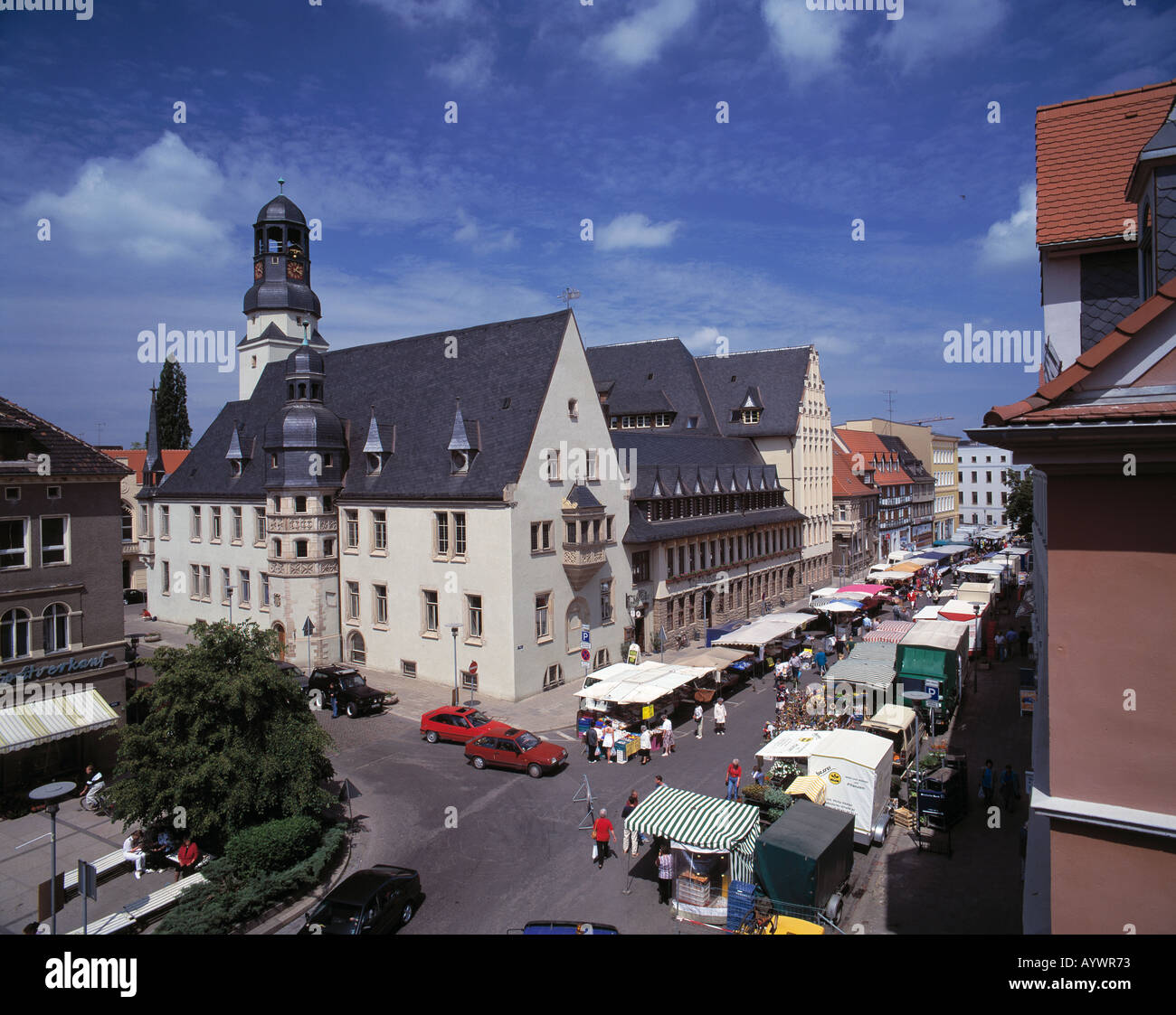 Rathaus aschersleben hi-res stock photography and images - Alamy