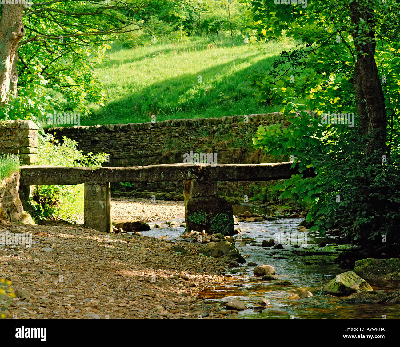 The Clapper Bridge, Wycoller High Resolution Stock Photography and ...