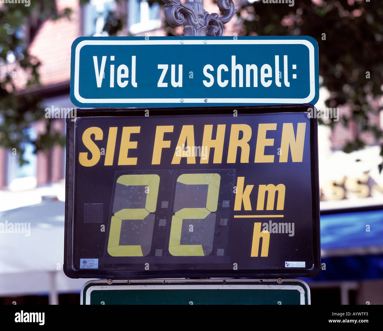 electronic scoreboard, sign exceeding the speed limit , speed limit ...